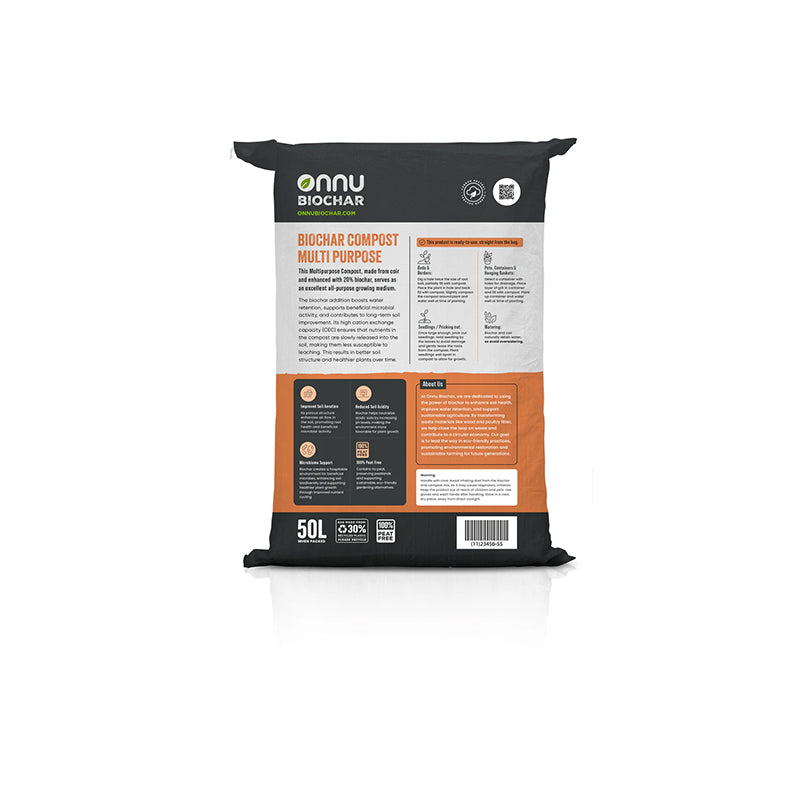 Onnu Biochar | UK-made Premium Biochar Solutions for Soil Health